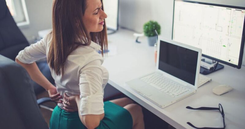 Ergonomic practices to prevent back injury